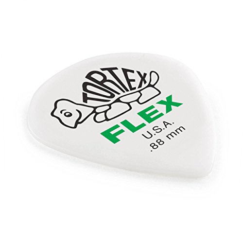 Jim Dunlop Tortex Flex Jazz III XL .88mm 12 Pack Guitar Picks (466P.88)