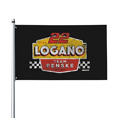Joey Logano 22 3x5 Flag Indoor/Outdoor Banner Decorative Flag 100% Polyester Flag