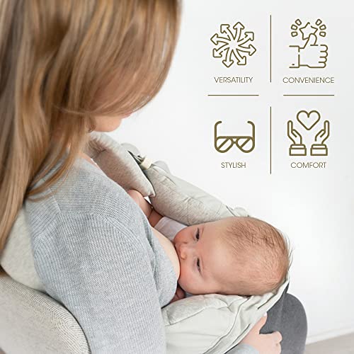 HUMBLE-BEE Nurse-Sling - Nursing Pillow/Sling Bag (Black)