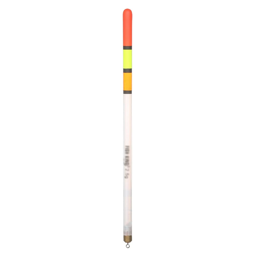 JYDBRT 10Pcs 2.0/3.0g Plastic Flotteur Buoy Clear Fishing Floats Floating Stem Tubes Kits Tackle Accessories (Size : White - 3.0)