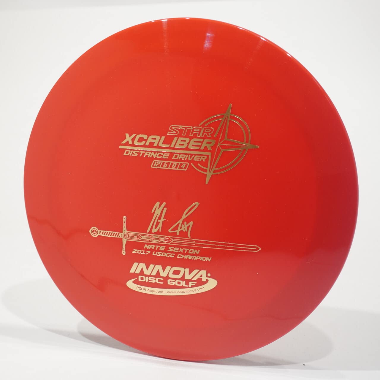Innova Star XCaliber Nate Sexton Signature Disc Golf Distance Driver, Pick Weight/Color [Stamp & Exact Color May Vary] Green 167-169 Grams