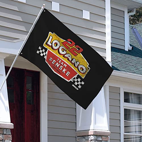 Joey Logano 22 3x5 Flag Indoor/Outdoor Banner Decorative Flag 100% Polyester Flag