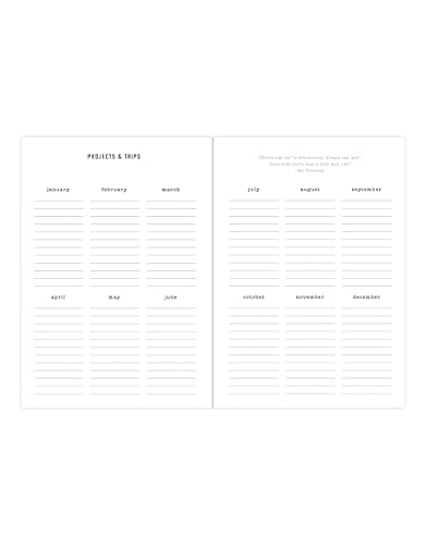 Letts Inspire A6 week to view 2022 diary - white