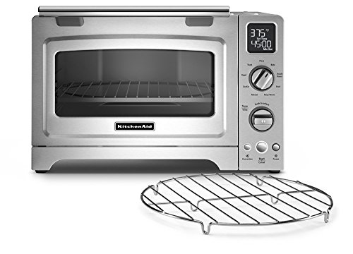 KitchenAid KCO275SS Countertop Oven, 12-Inch, Stainless Steel (Renewed)
