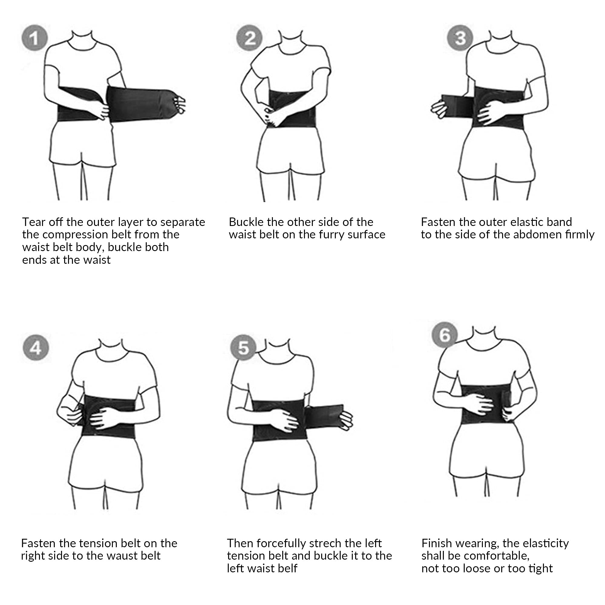 Leetye Mei Support Belt for Back Pain, Back Support Belt With 20 Magnets, Adjustable Support Straps, Lower Back Brace, Relief for Back Pain, Herniated Disc, Scoliosis