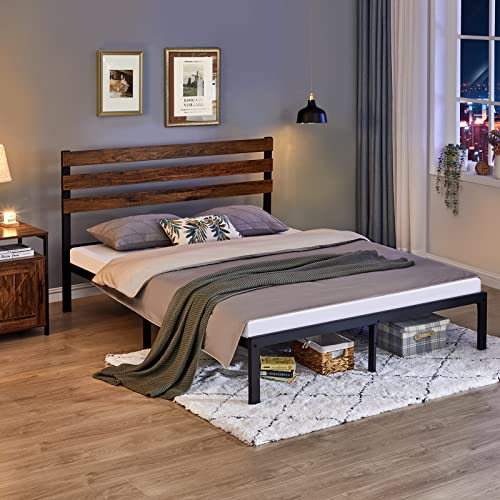 GreenForest Bundles of Bed Frame and Computer Desk
