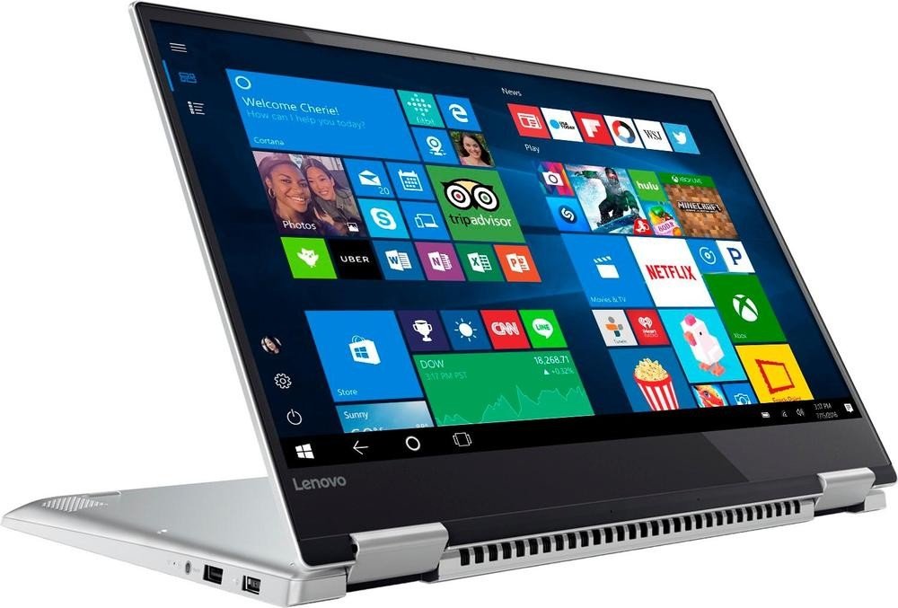 Lenovo Yoga 720 2-in-1 15.6" 4K UHD IPS Touch-Screen Ultrabook, Intel Core i7-7700HQ, 16GB RAM, 512GB SSD, NVIDIA GeForce GTX 1050, Thunderbolt, Fingerprint Reader, Backlit Keyboard -Win10