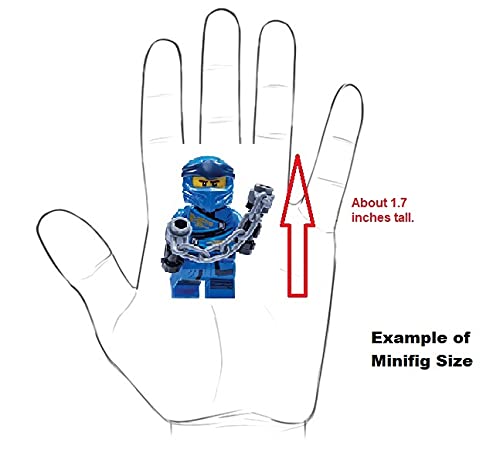 LEGO Ninjago: Deepstone Kai Ninja Minifigure Red Aeroblade Swords