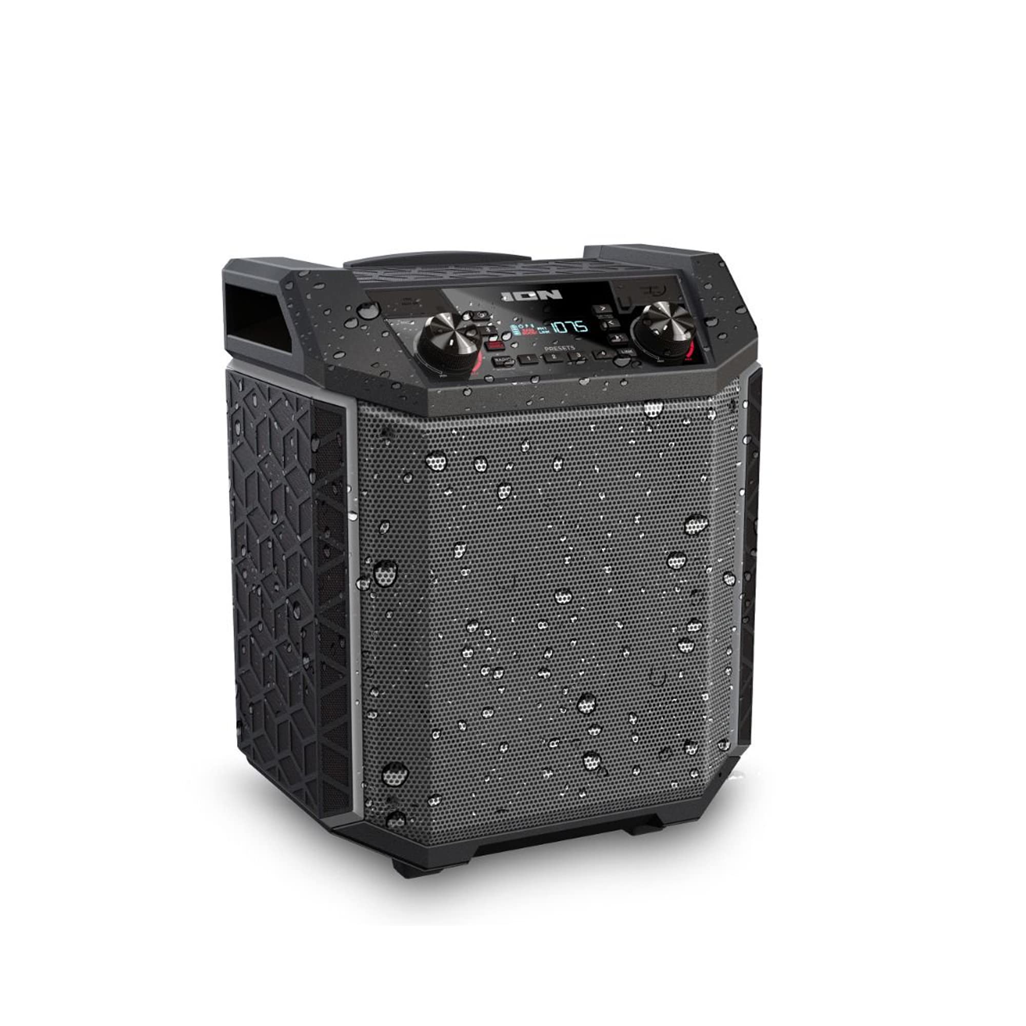 ion Ion Audio Highlander High-Power All Weather Portable Speaker Bluetooth (Renewed)