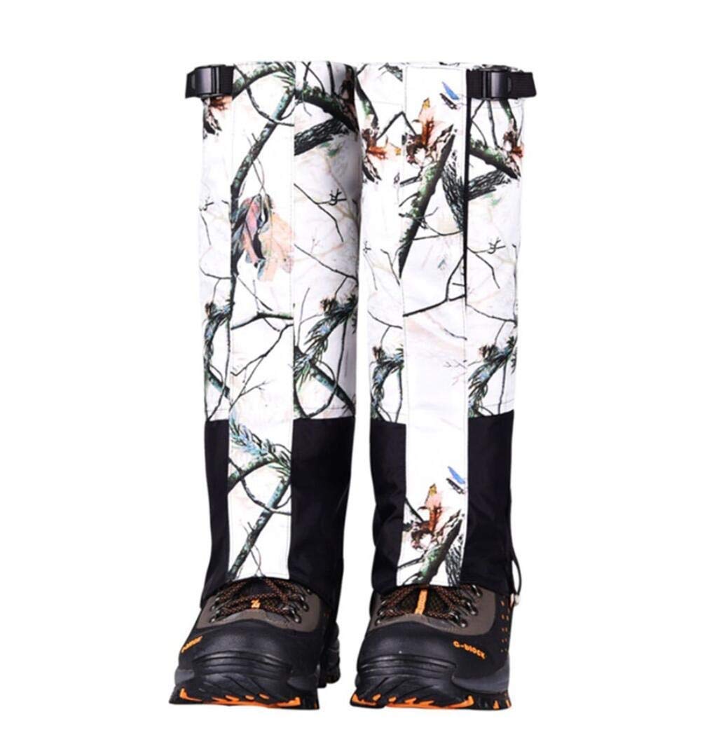 Leg Snow Boot Gaiters Waterproof Camo Shoe Covers for Men and Women for Hiking Ski Hunting Climbing