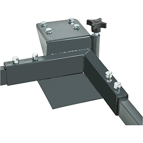 Shop Fox D2057A Adjustable Mobile Base, Small Charcoal Grey