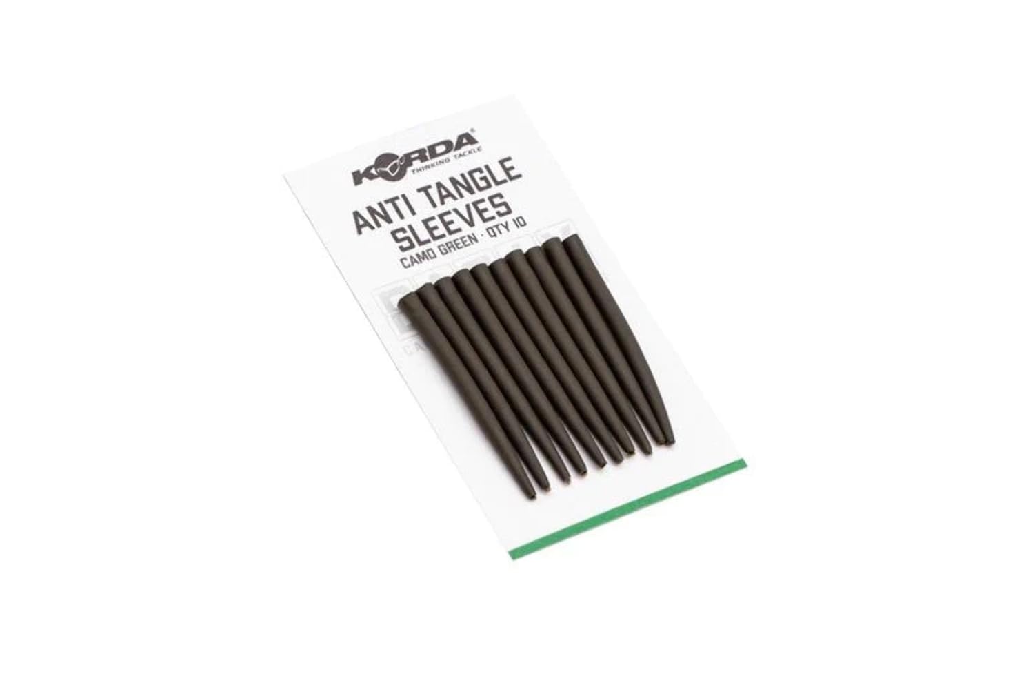 Korda Basix Camo Green Anti Tangle Sleeves KBX025