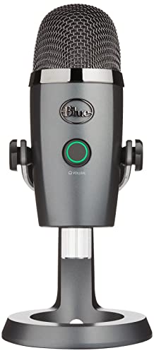 Logitech for Creators Blue Yeti Nano Premium USB Mic for Recording and Streaming – Shadow Gray