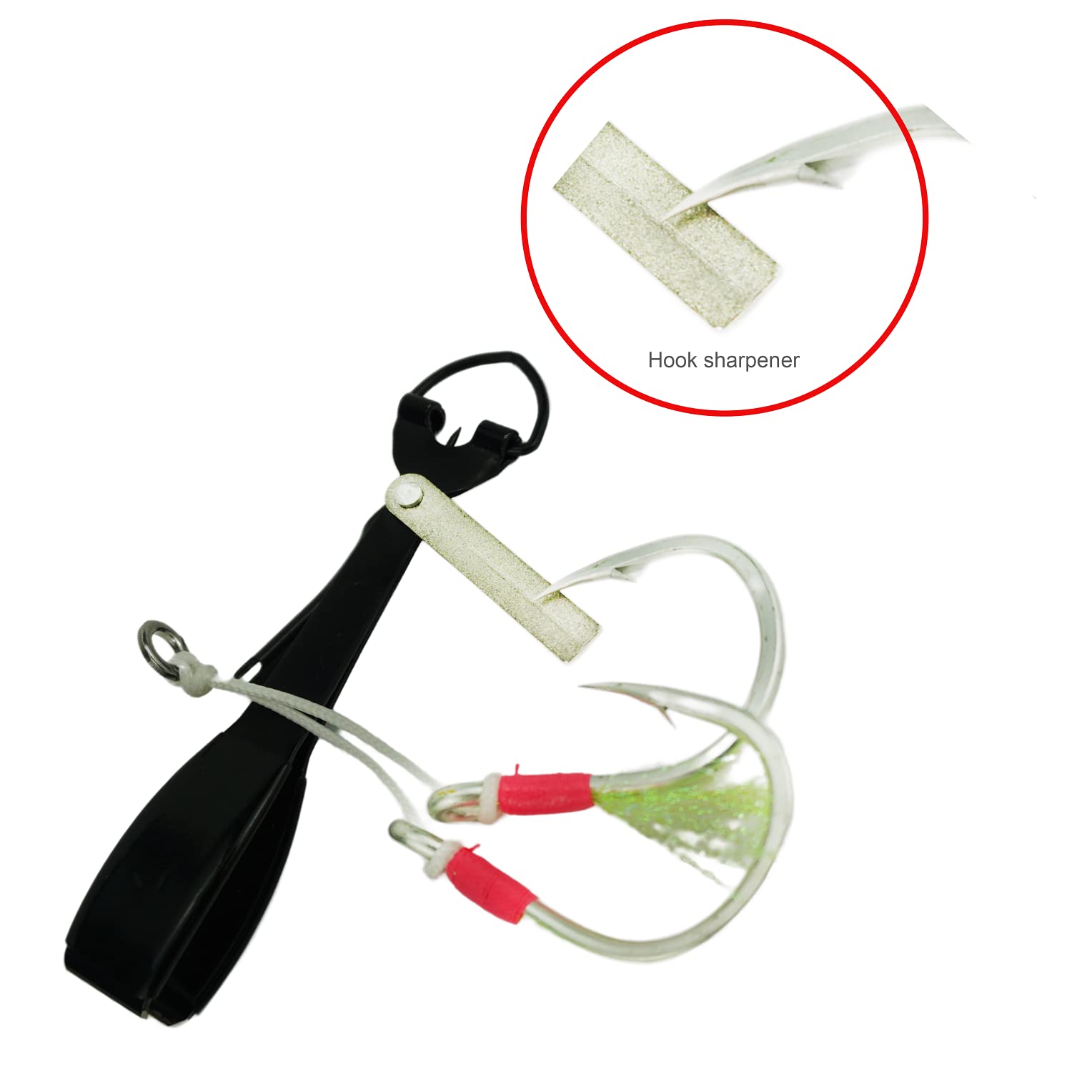 kkekos Fly Fishing Knot Tying Tools Stainless Steel 4 in 1 Fly Line Clippers with Retractor Keychain Quick Knot Tool for Fishing Hooks, Lures, Flies, Trout Line Backing (Black,2 Pack)