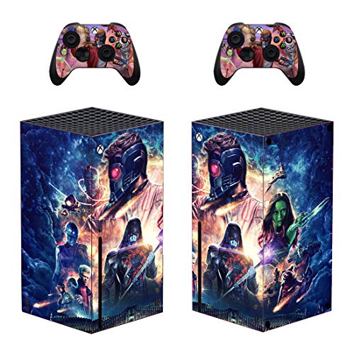 KAJAL MANI X-box-One-Series X Skin Set Fly Attack HD Printing Faceplate Protective for Console, Controller Skin Decal