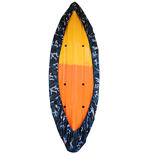 GYMTOP Kayak Cover (Ocean camo, Suitable for 9.3-10.5ft Boat)
