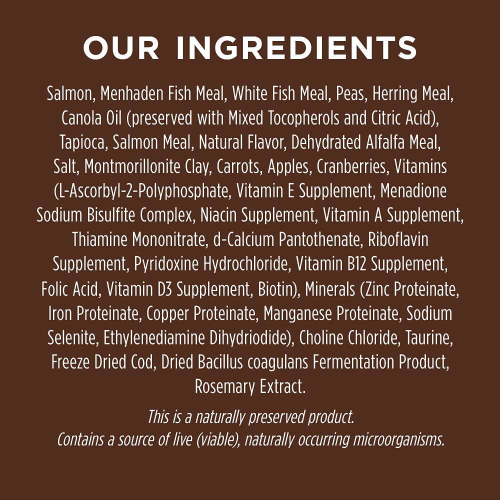 Instinct Original Grain Free Recipe with Real Salmon Natural Dry Cat Food, 4.5 lb. Bag