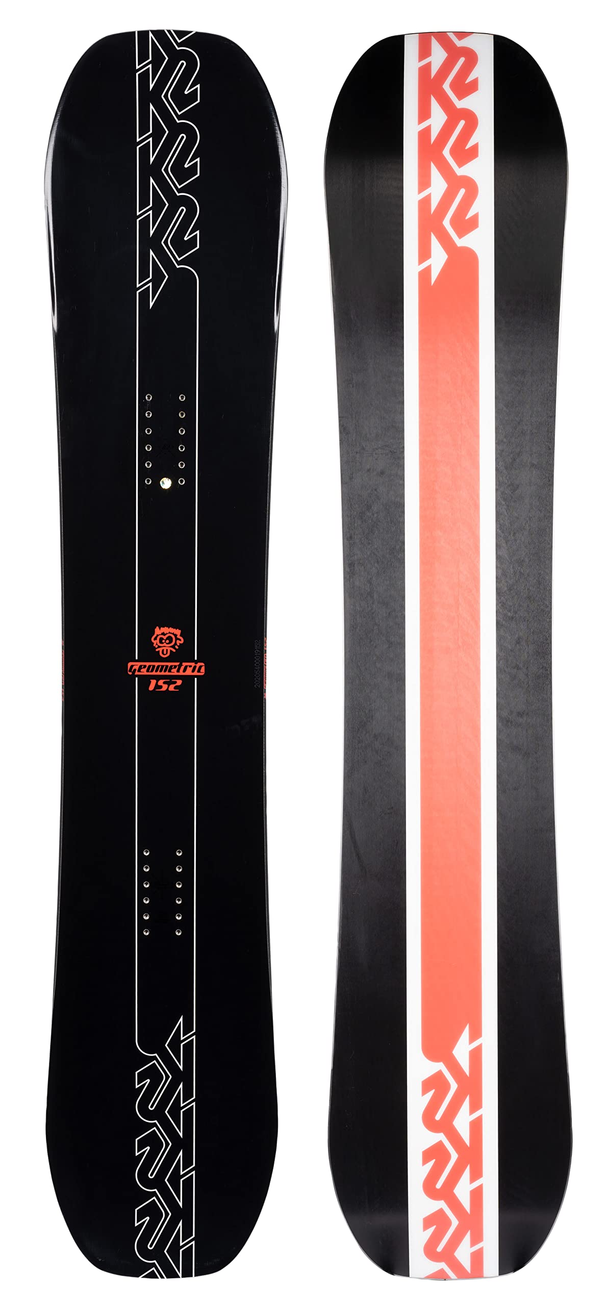 K2 Geometric Snowboard Mens Sz 156cm