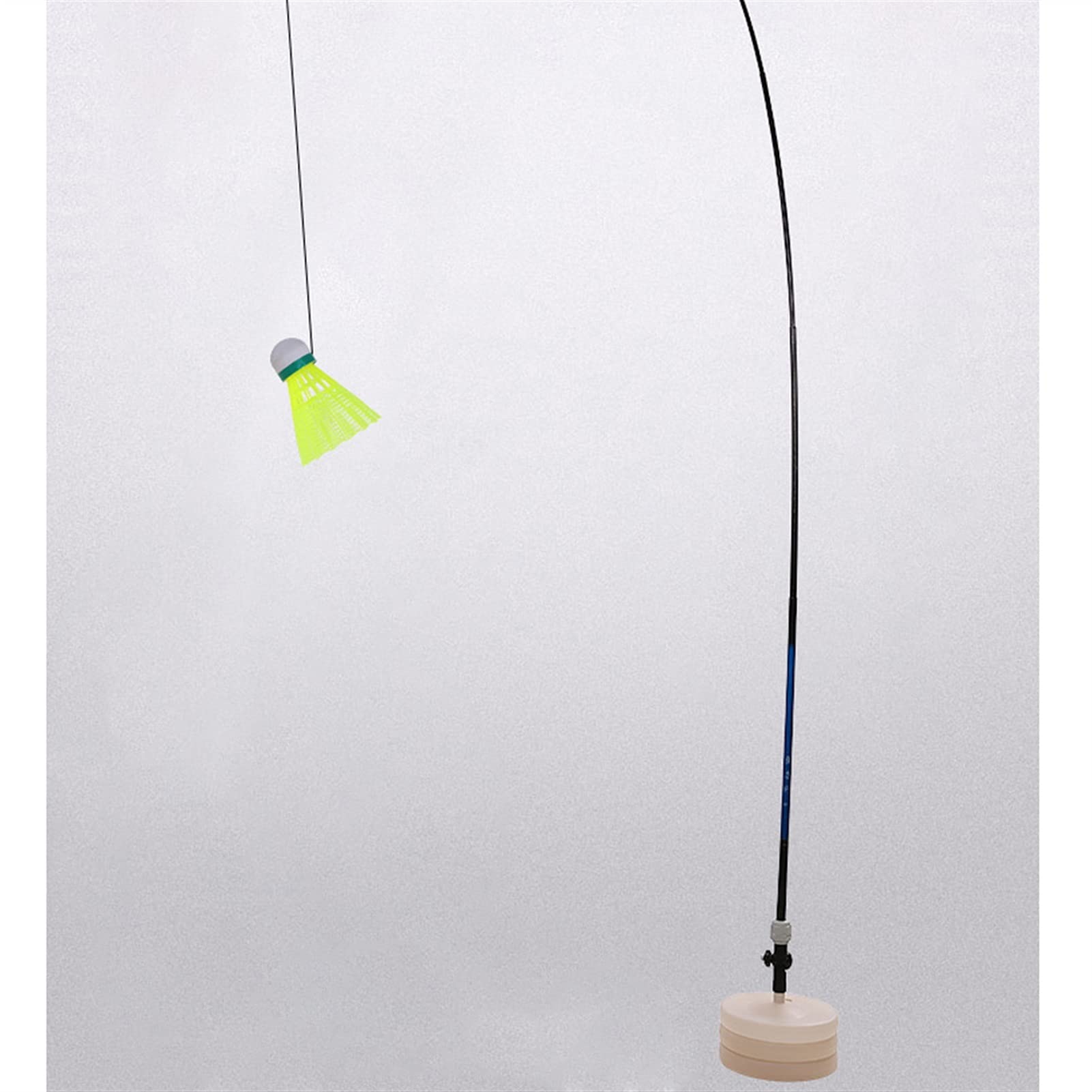 LUYIYI Badminton Training Device Singles Practice Fitness Sparring Training Device Swing Ball Power Trainer
