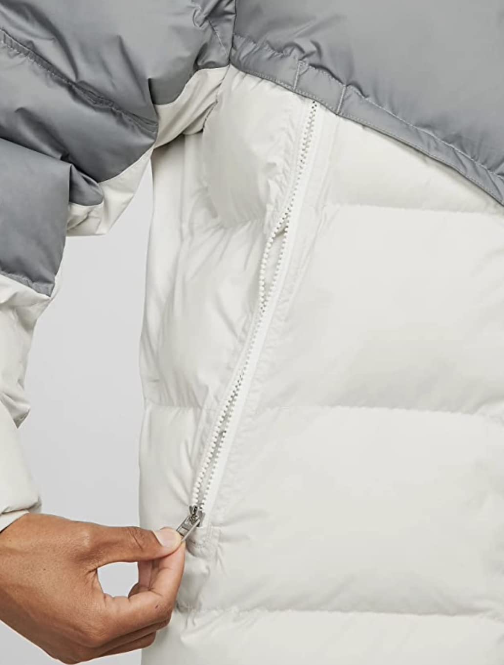 Nike Sportswear Storm-FIT Windrunner Men's PRIMALOFT Puffer Jacket,Smoke Grey/Light Bone/Sail (Large, Smoke Grey/Light Bone/Sail)