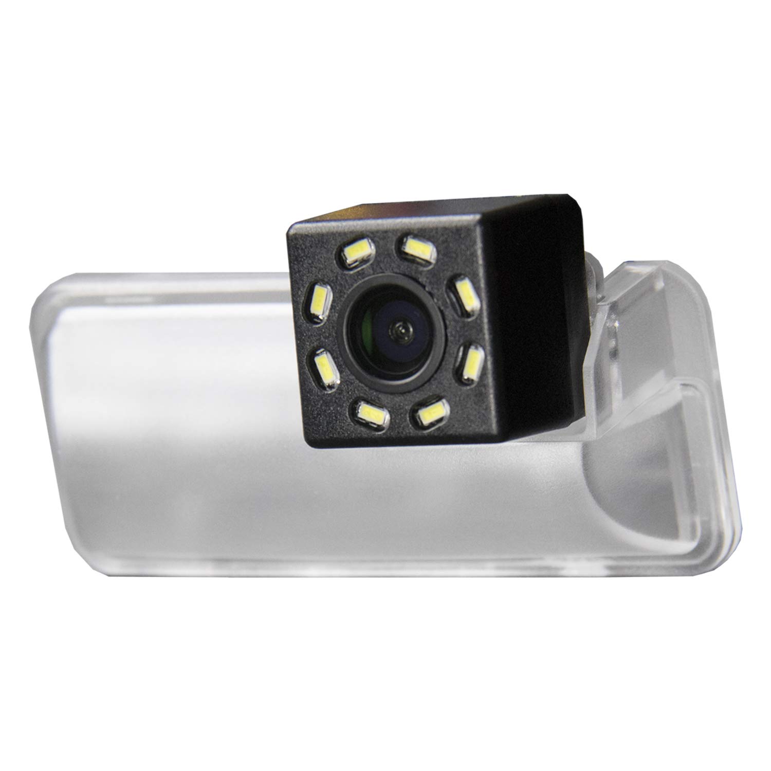 HD 720p Backup Camera Waterproof Rear-View License Plate Rear Reverse Parking Camera for Subaru Outback XV VX Crosstrek Impreza WRX STi Wagon Forester Legacy STi Sedan (Model A=Clip Style)
