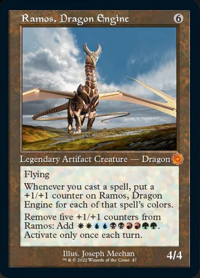 Magic: the Gathering - Ramos, Dragon Engine (047) - Foil - The Brothers' War Retro Artifacts