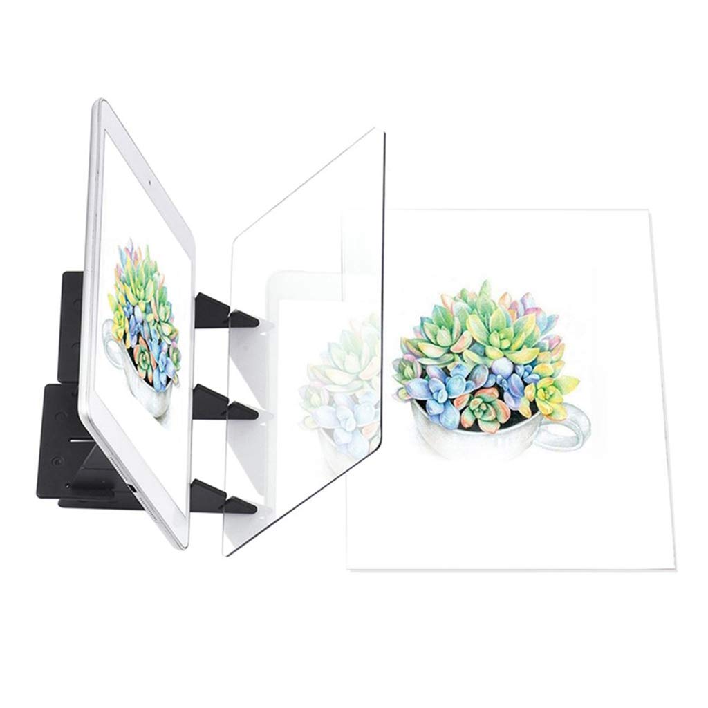 HuiDao Optical Drawing Board Sketching Tool Acrylic Sketch Wizard Sketch Drawing Board Tracing Board Painting Artifact for Beginners and Kids