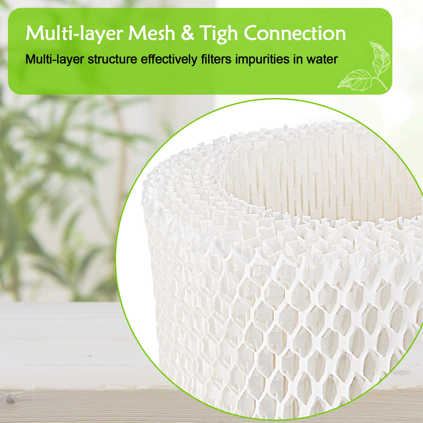 IOYIJOI 6 PACK Replacement filter for HAC-504, HAC-504AW Series and Filter A, HCM-300, HCM-500, HCM-600, HCM-700, HCM-1000, HCM-2000