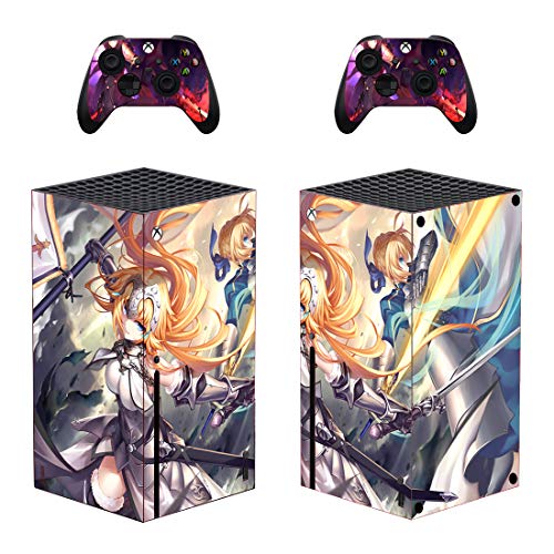 KAJAL MANI Vinyl Skin Sticker Decal Wrap for X-box-One-Series X Console Skin Set Fate