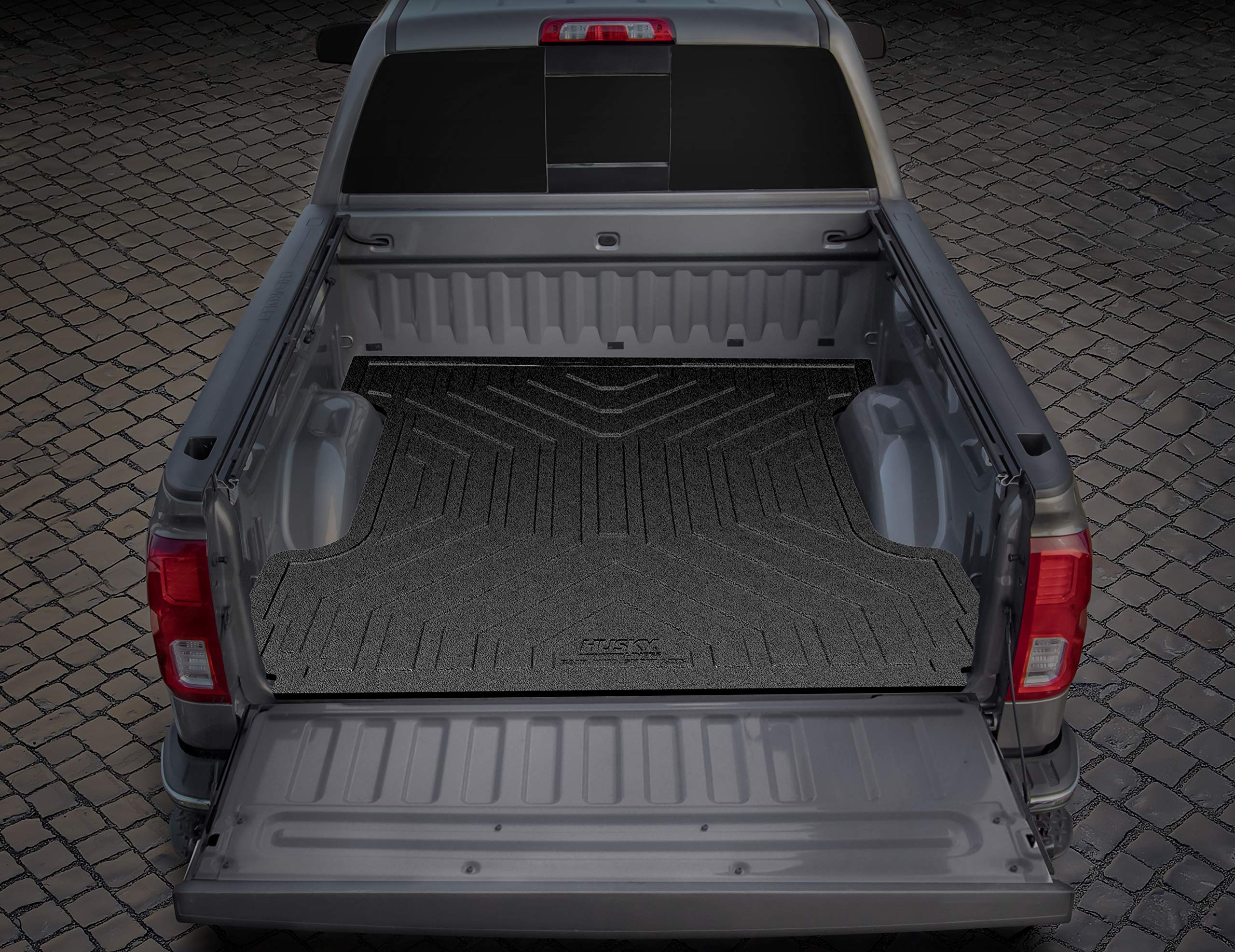 Husky Liners β Heavy Duty Bed Mat | Fits 2017 - 2024 Ford F-250/F-350, (81.9 Bed) Black | 16010