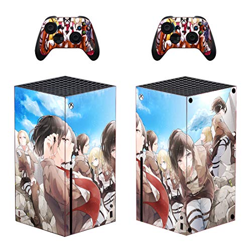 KAJAL MANI X-box-One-Series X Console Vinyl Skin Decal Stickers for X-box-One-Series X Controller Skin Titan War