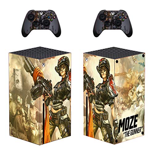 KAJAL MANI X-box-One-Series X Console Vinyl Skin Decal Stickers for X-box-One-Series X Controller Skin Challenges Game