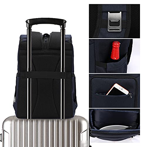 NKTOIEYS Backpack Cooler, 27 Cans Cooler Backpack Insulated Waterproof 16 Bottles Multifunctional Camping Cooler Lightweight Travel Cooler Lunch Backpack for Hiking