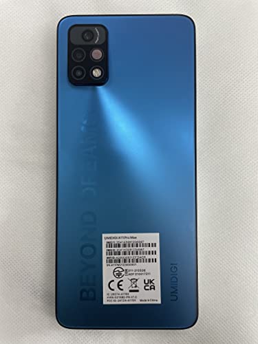 UMIDIGI A11 Pro Max Unlocked Cell Phone, with Sony Camera, 6.8" FHD Full View Screen, 5150mAh Battery Android 11 Smartphone with Dual SIM (A11 Pro Max 4+128G, Mist Blue)