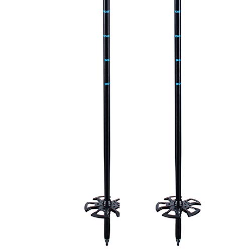 K2 Ski Unisex β Adults Ski Poles Lockjaw Carbon 145 β Blue β Length: 105-145Cm β 10E3033
