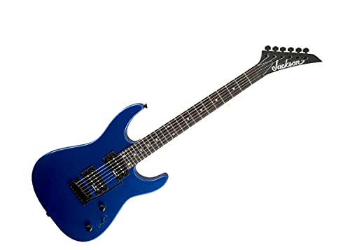 Jackson JS Series Dinky JS12 6-String Right-Handed Electric Guitar with Amaranth Fingerboard (Metallic Blue)