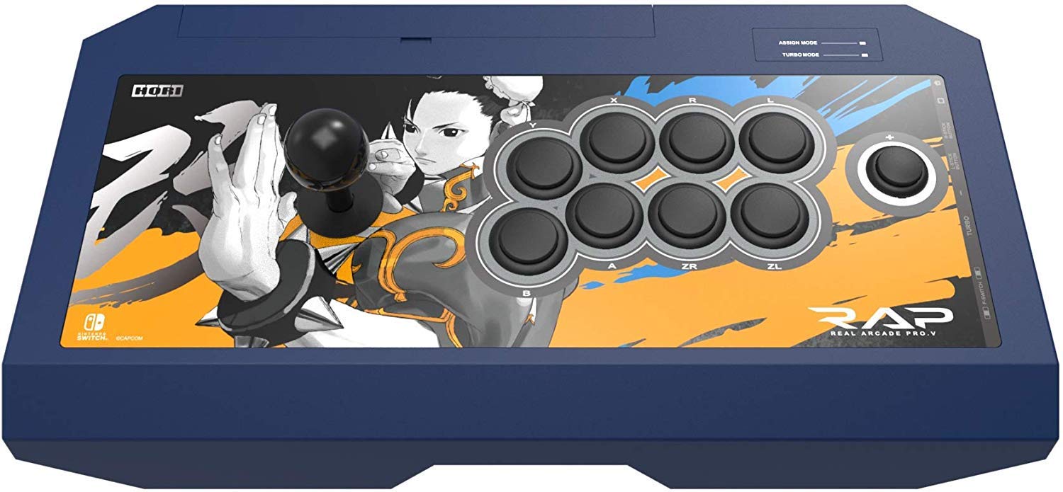 HORI Nintendo Switch Real Arcade Pro - Street Fighter™ Edition (Chun-Li) Officially Licensed by Nintendo & Capcom