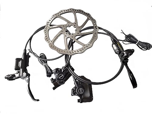Theebikemotor Motorcycle MTB Rear Wheel 72V8000W Electric Bike Ebike kit with tire + 150A Sabvoton Controller + Hydraulic disc Brake-19 Motorcycle Wheel, no Battery