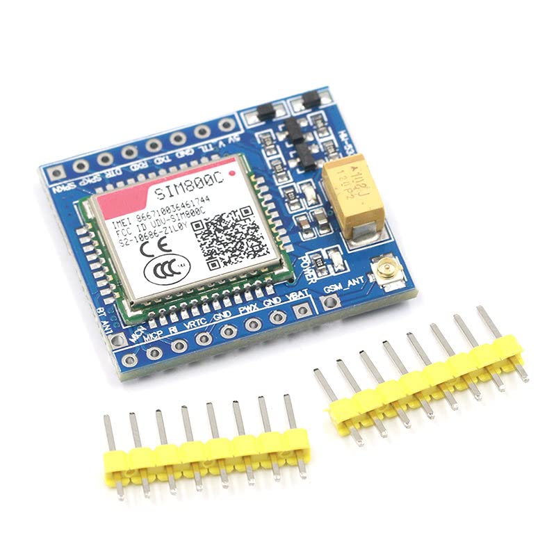 SIM800C GSM GPRS Module 5V/3.3V TTL Development Board IPEX with Bluetooth and TTS for Arduino STM32 C51 for Arduino
