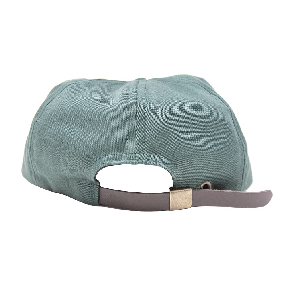 Kings Saddlery mens King Ropes 5-Panel Cotton-Polyester Adjustable Trucker Hat (Green/Red) 0-8