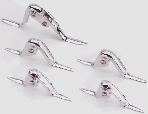 HDSET56-CRM Aftco Heavy Duty Guide SetComplete Set of 5 (Includes 2-#31, 2-#41 and 1-#51)- CHROME