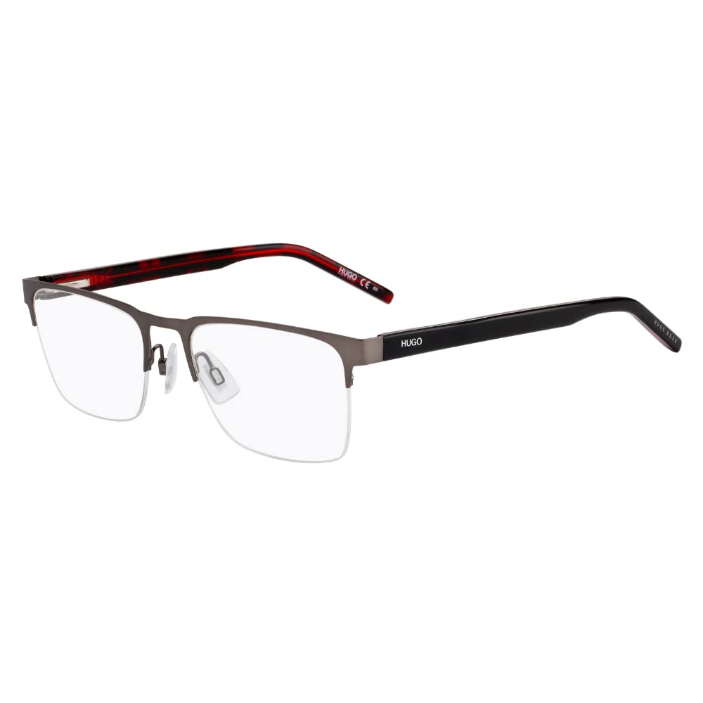 Hugo Boss frame (HG-1076 R80) Metal - Acetate Matt Ruthenium - Black
