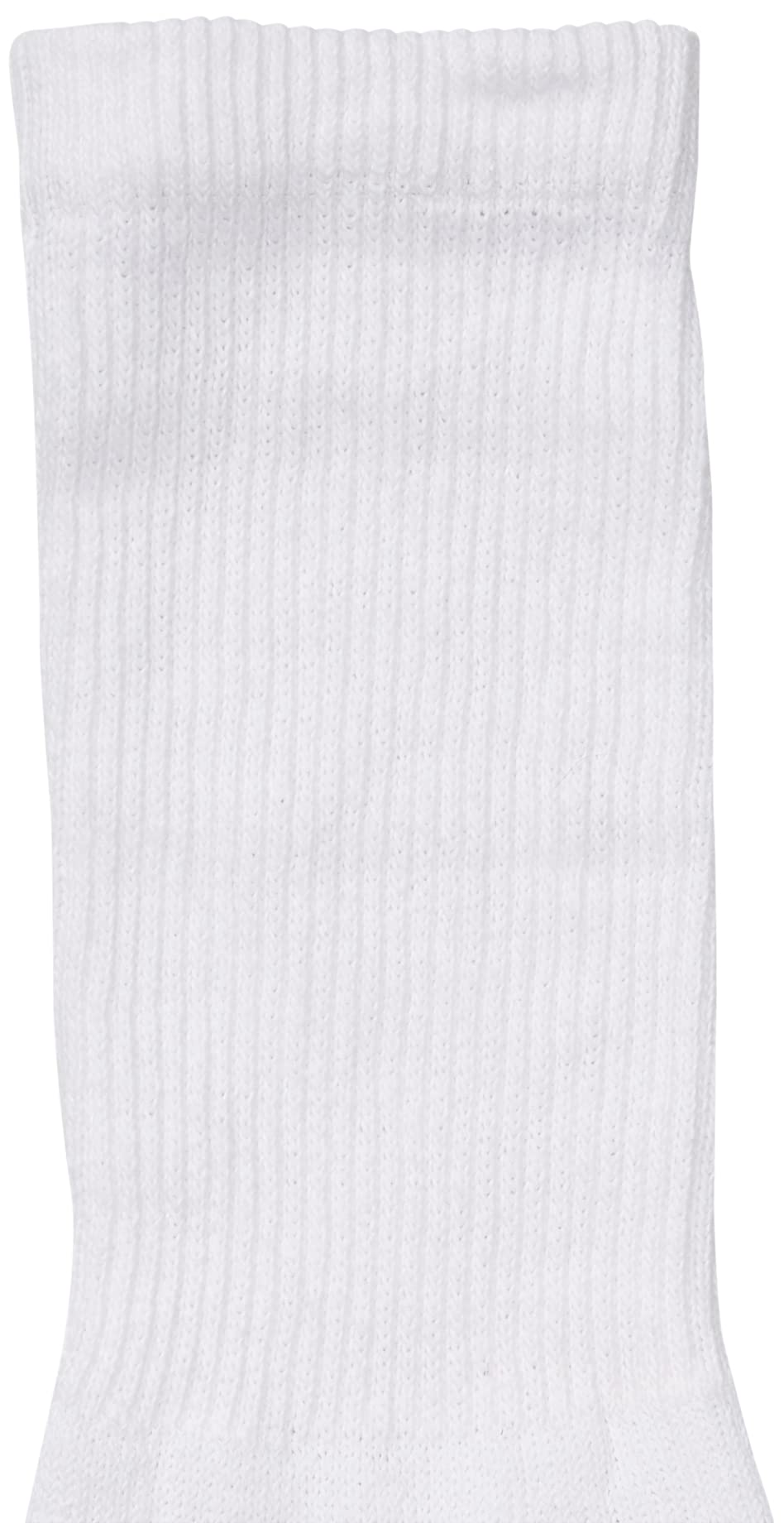 Hanes mens Crew Socks, 12Pack athletic socks, White, size 6-12 US