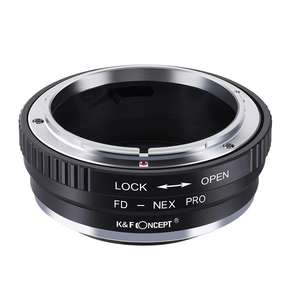 K&F Concept Lens Mount Adapter with Matting Varnish Design, Compatible for FD FL Lens to Sony NEX E-Mount Camera for Sony Alpha NEX-7 NEX-6 NEX-5N NEX-5 NEX-C3 NEX-3