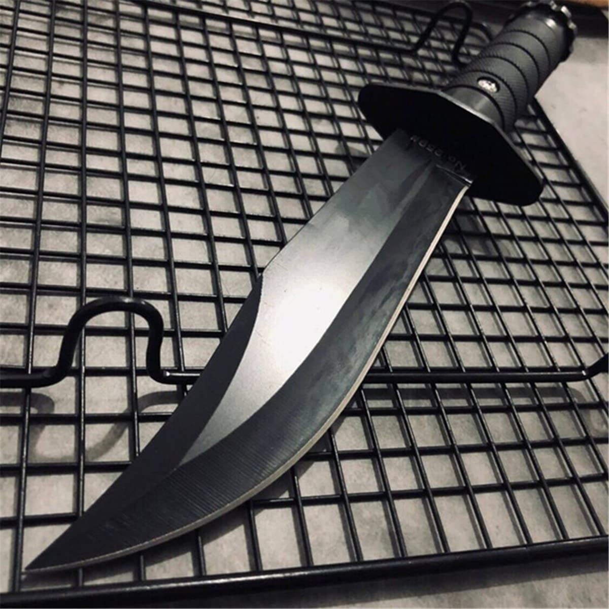Link Knife Fixed Blade Knife with wood Handle+sheath for Outdoor ,fishing