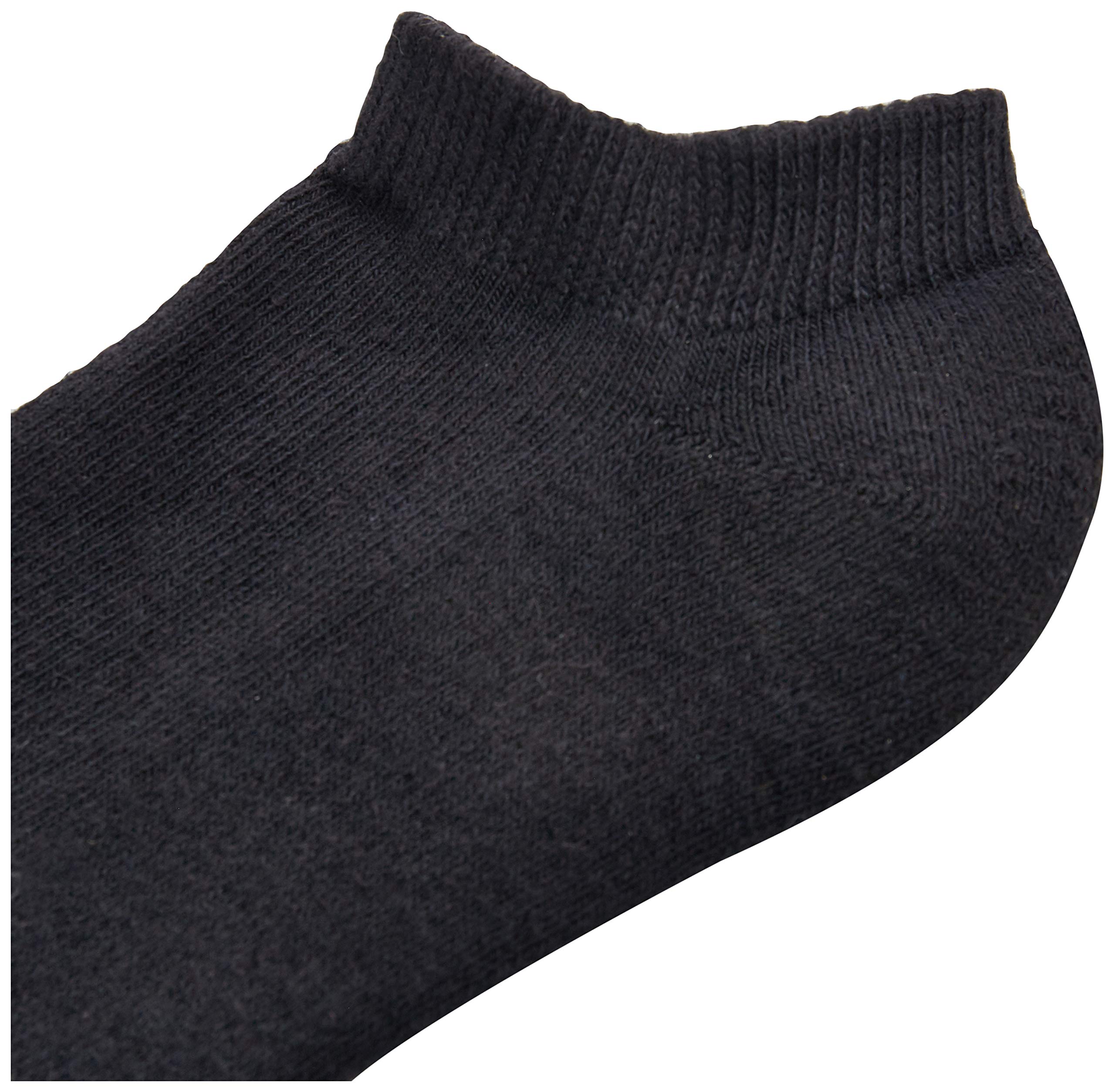Hanes Mens FreshIQ X-Temp Active Cool No-Show Socks 12-Pack, 6-12, Black
