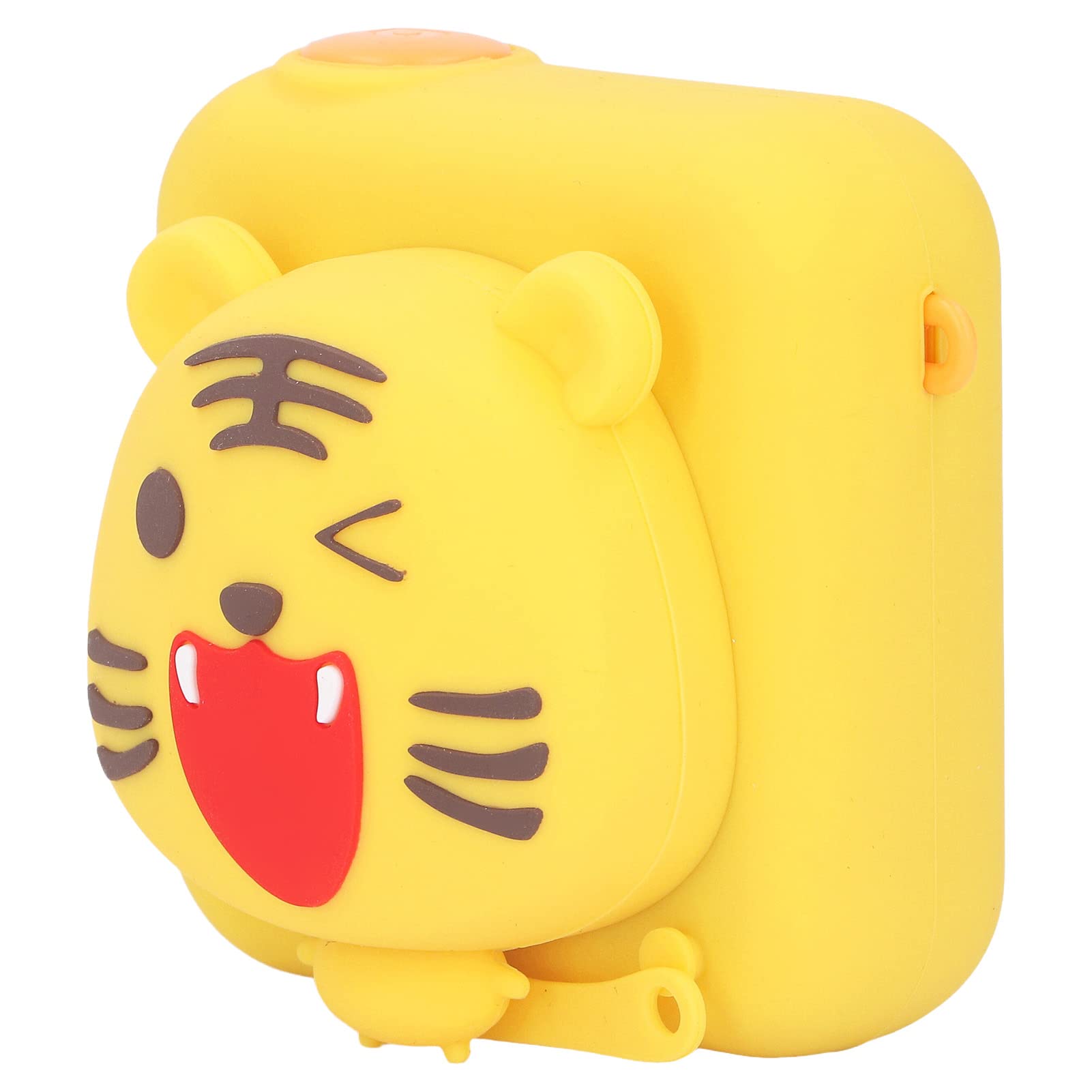 Kid Camera Digital, Childrens Camera Multi Function 32GB Memory Card Yellow Tiger 720P Video Resolution for Christmas for Home for Boys for Outdoor