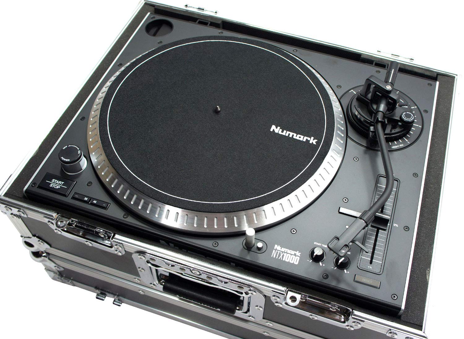 Harmony Audio Cases HC1200BMKII Compatible with Technics 1200 Flight Foam Lined Turntable Custom Case