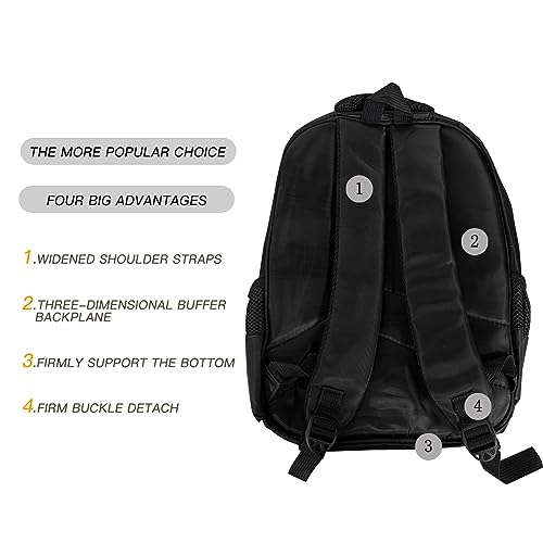 JM0IEPNZ 16 inch Backpack Fashion 3d Printed Outdoor Daypack Casual Laptop Backpack for Travel Camping