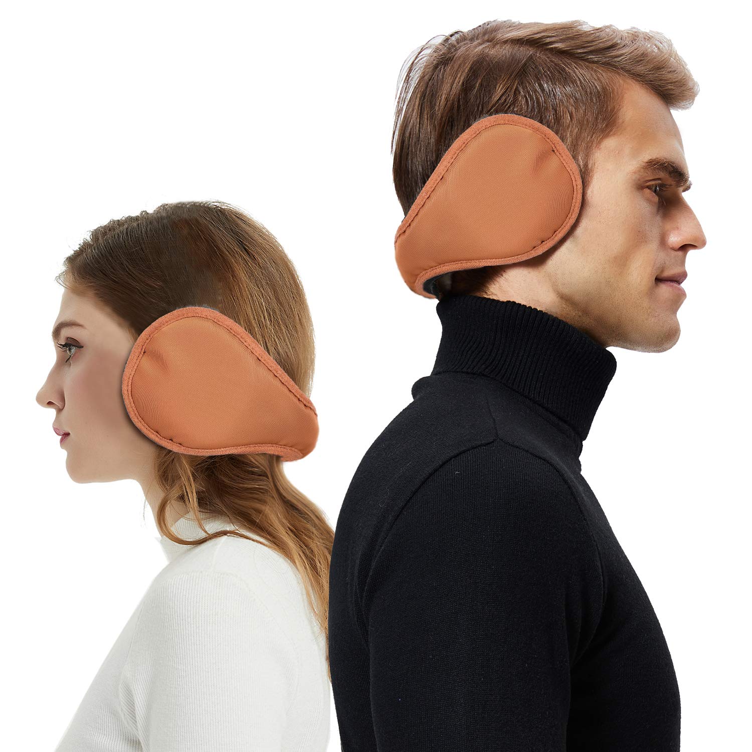 IKEPOD Sheepskin Wool Snug Earmuffs Ear Warmer - Australian Unisex Classic Earwarmer